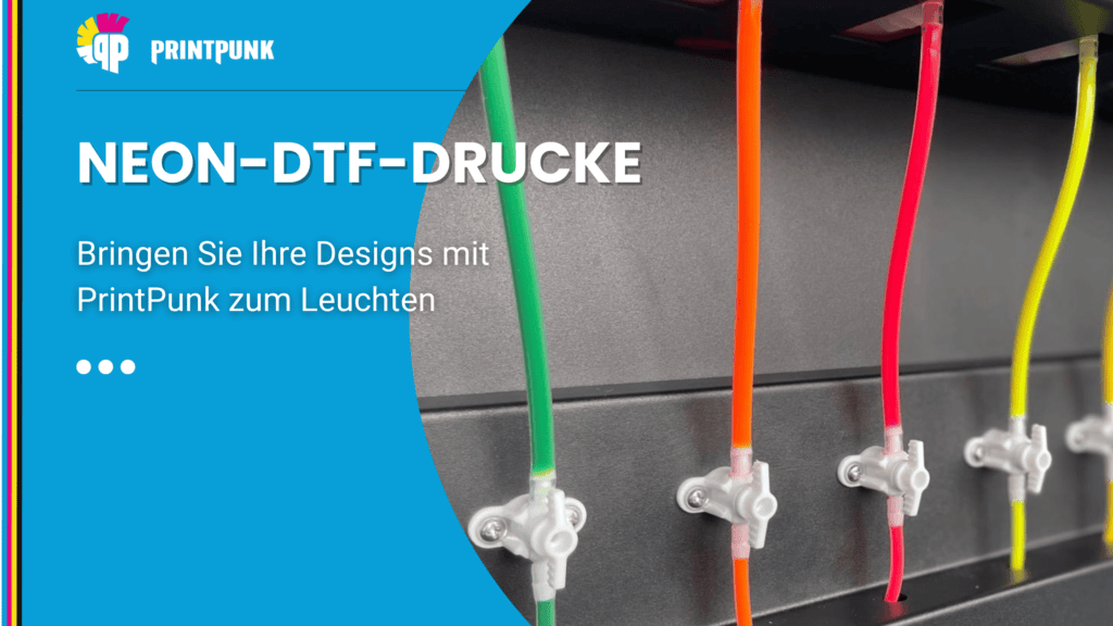 Neon-DTF-Drucke mit fluoreszierenden Farben - PrintPunk